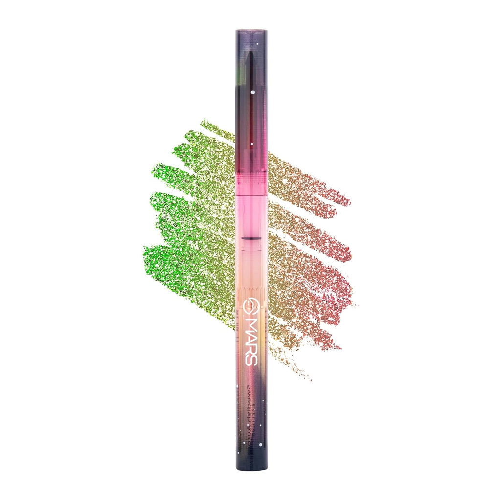 MARS Northern Lights Duo Chrome Liquid Eyeliner (1.5 ml) | Quick Dry F ...