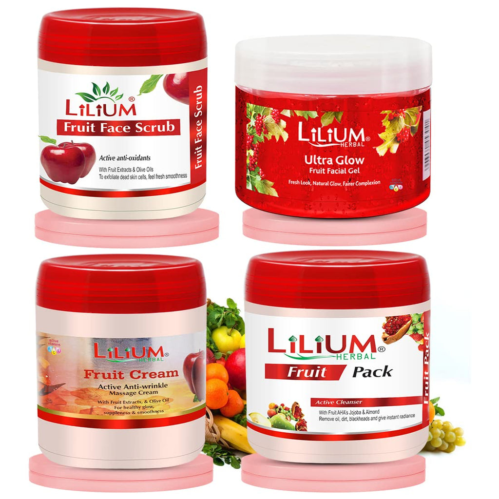 Lilium Facial Kit for Radiant Skin | Deep Cleansing, Exfoliation & Hyd ...