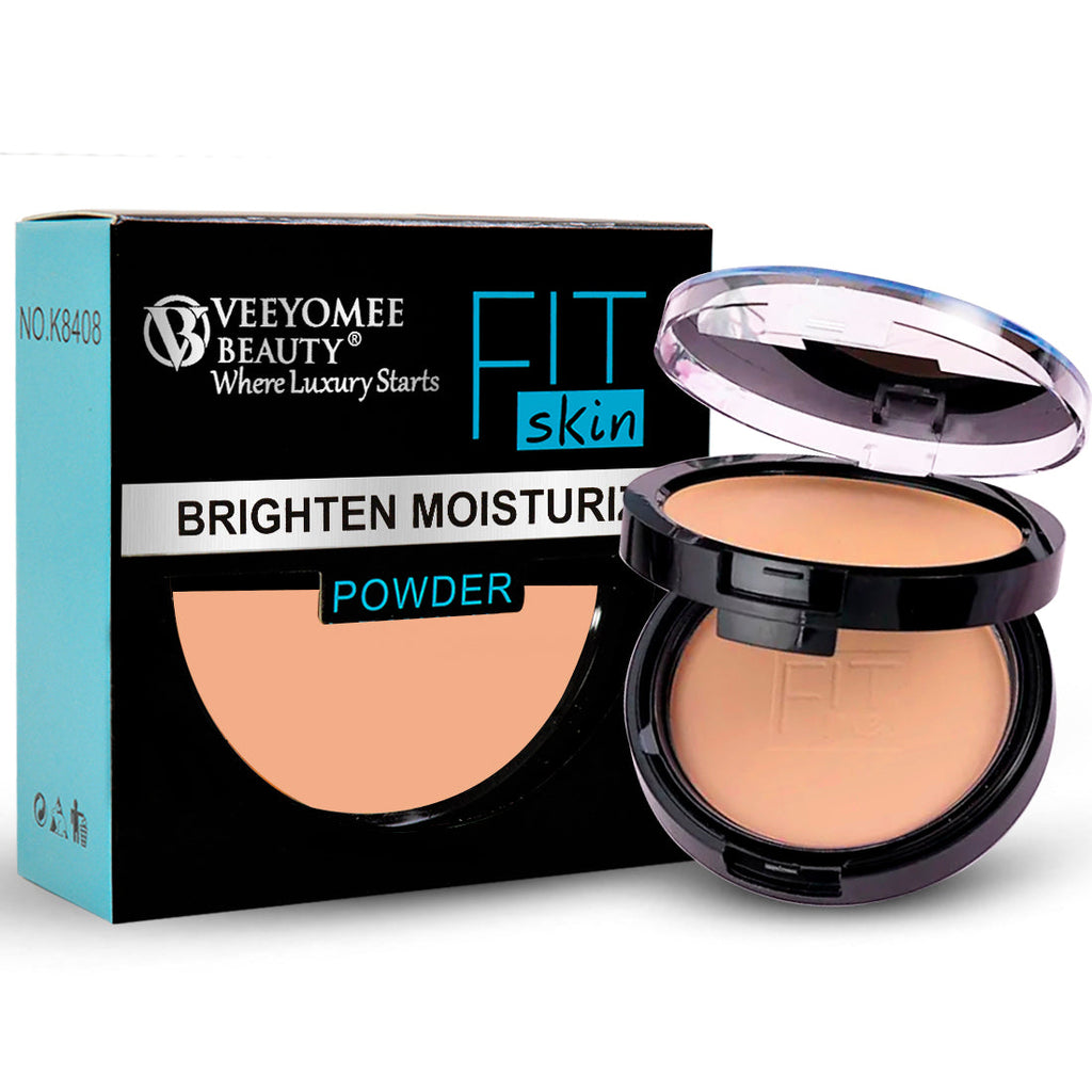 Imported Brighten Moisturize Compact Powder with Light-Diffusing Parti ...